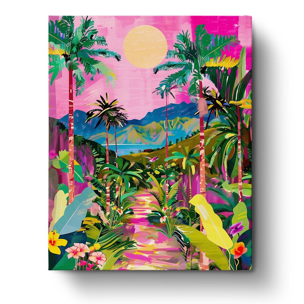 Hawaii - Paint by Numbers Kit | Vacation Art Collection – miicreative