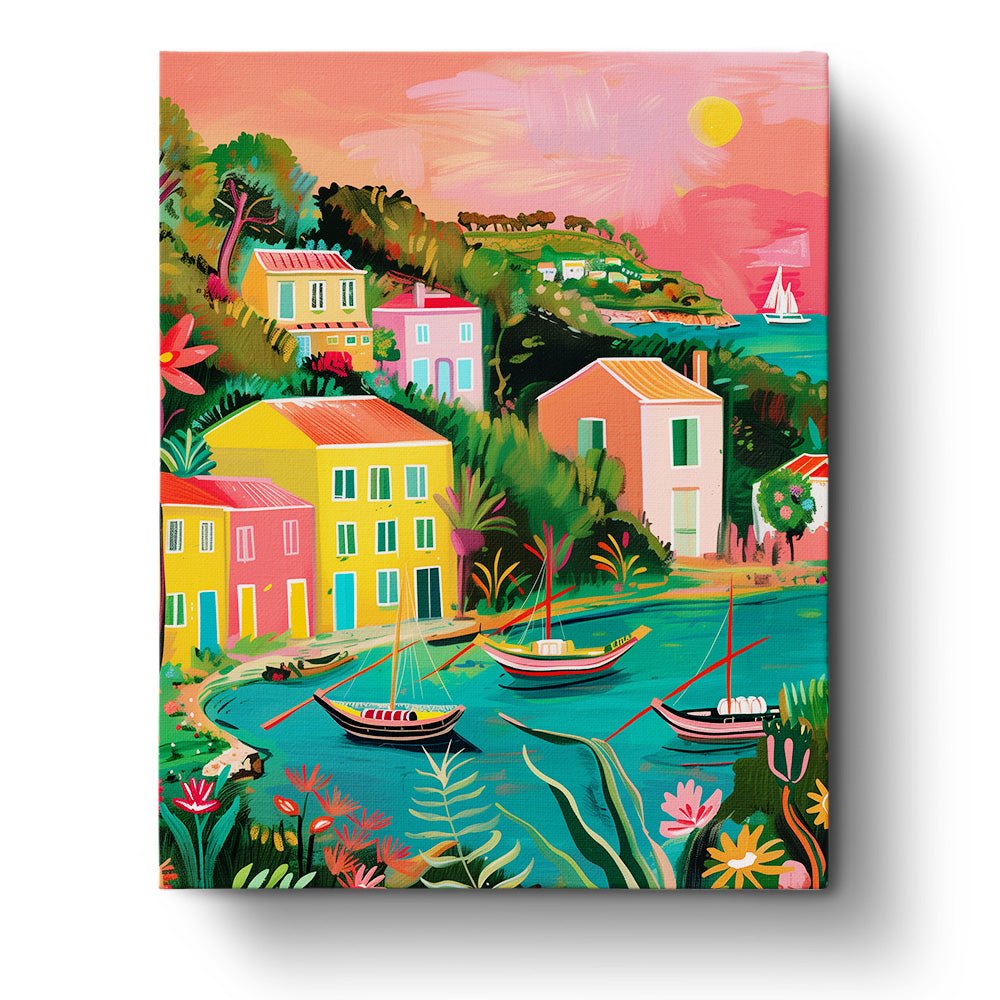 Porto - Portugal - Paint by Numbers Kit | Vacation Art Collection ...